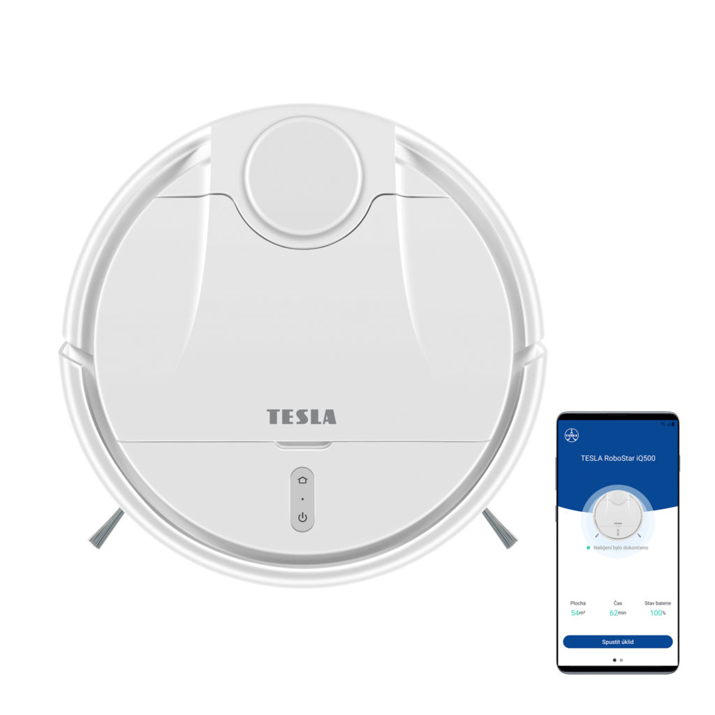 TESLA Electronics | TESLA RoboStar iQ500 - inteligentní robotický vysavač