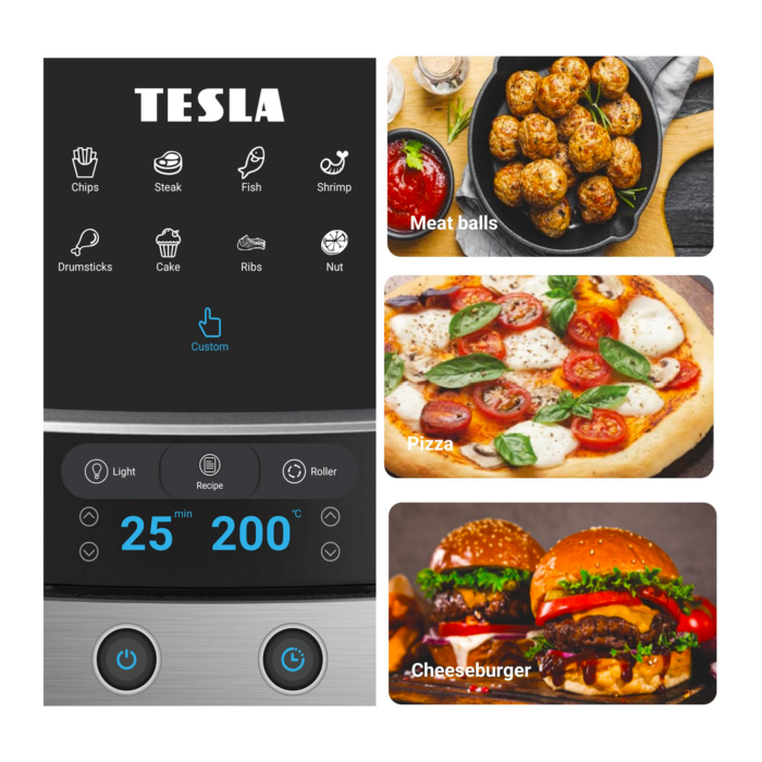 TESLA Electronics | TESLA AirCook & Grill QG800 WiFi