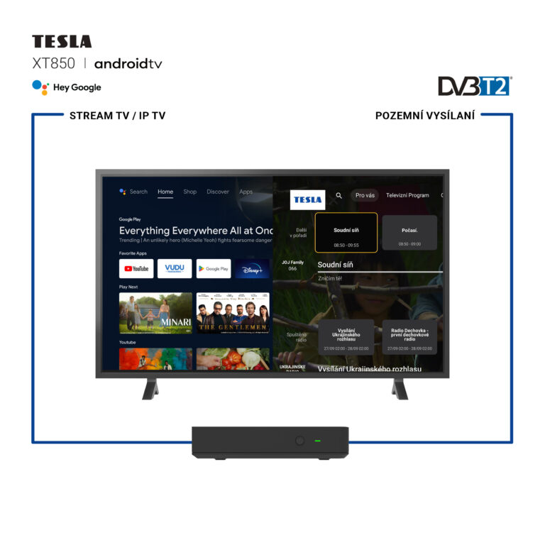 TESLA Electronics | TESLA MediaBox XT850 Android TV